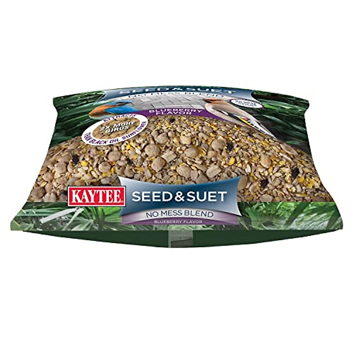 Kaytee Seed & Suet No Mess Blend Blueberry Flavor 10 Pounds