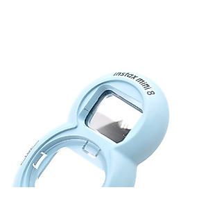 DarkHorse Close-Up Lens for Fujifilm Instax Mini 7S Mini 8 Cameras (Self-Portrait Mirror) - Blue