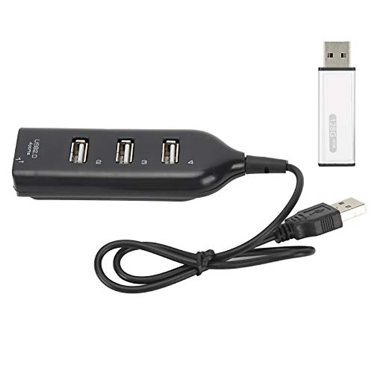 128G Game Enhancer, Wear Resistant Game Enhancer Professional Stable Structure with Hub for Game Console Shop for PS1 Mini Dn