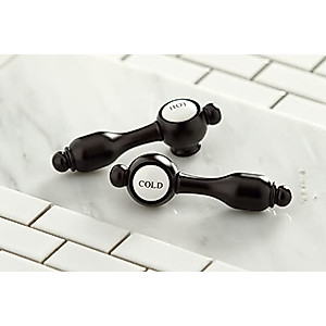 Kingston Brass KS1235TALBS Tudor Kitchen Faucet, 8-1/2 inch in Spout Reach, Oil Rubbed Bronze