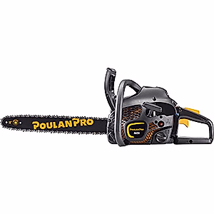 Poulan Pro PR4218, 18 in. 42cc 2-Cycle Gas Chainsaw, Case Included