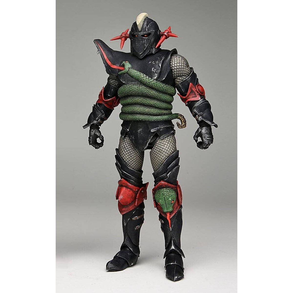 NECA Dungeons and Dragons Ultimate Grimsword 7-Inch Scale Action Figure with Sword, Snake Mace, Snake Shield, and Interchangeable Hands