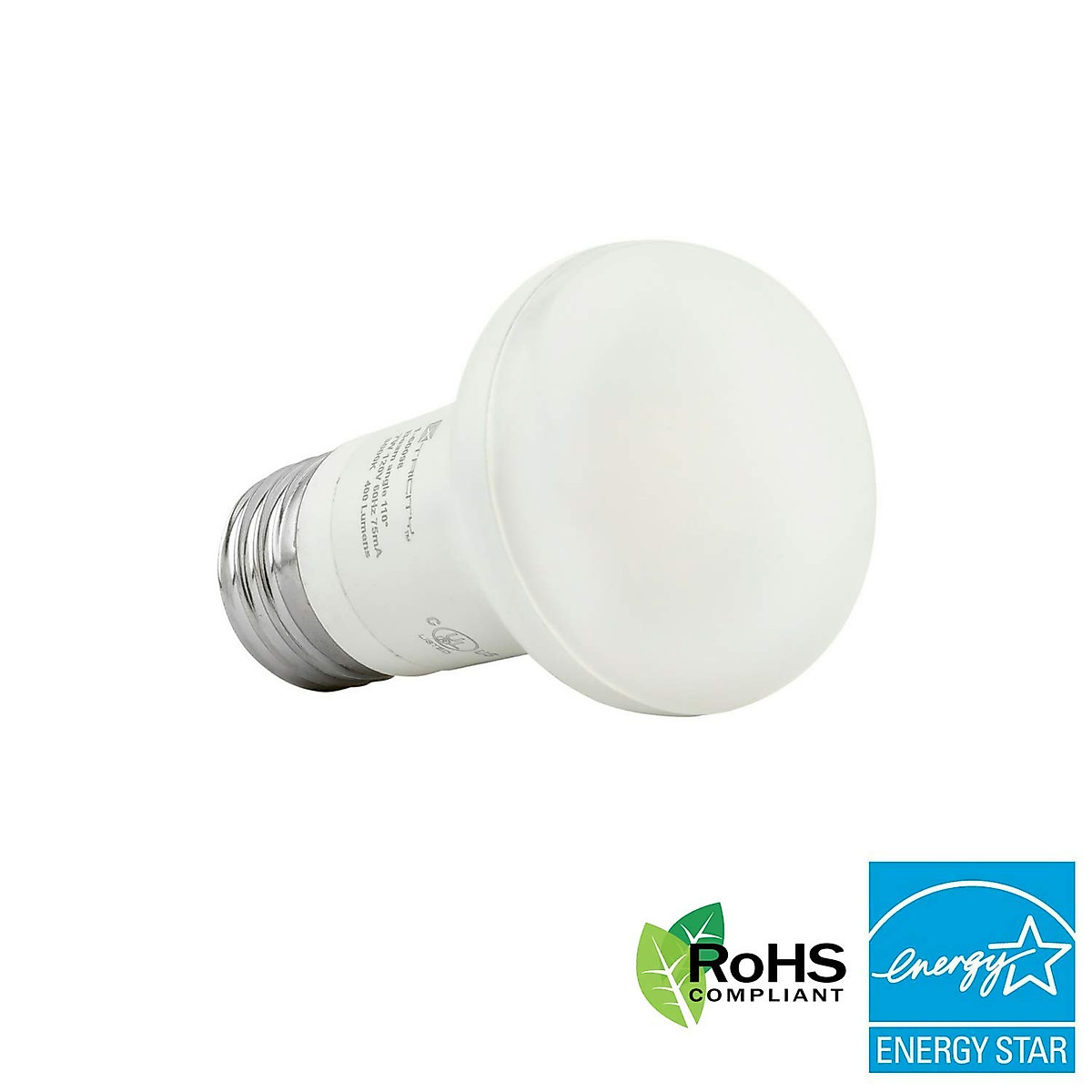 Xtricity R16 LED Light Bulb, 7 Watt (50W Equivalent), Dimmable, 400 Lumens, 3000k Soft White, E26 Medium Base, Energy Star (2 Pack)