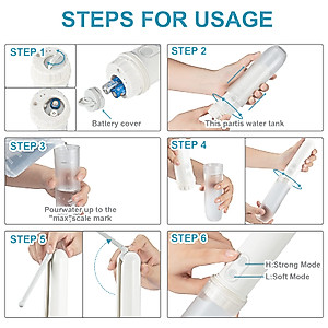 Portable Electric Handheld Bidet for Personal Hygiene - 2 Pressure Options, Ideal for Travel, Women, and Men