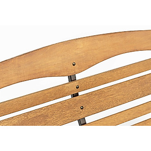 Woodlawn&Home Hardwood Glider with Trays, 300020