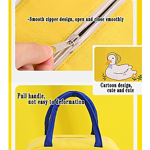 UNMODA Kawaii Lunch Bag for Girls Lunch Box Insulated Cute Lunch Bags for Women Insulated Lunch Box for Kids