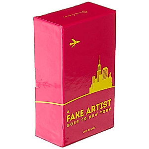 Oink Games A Fake Artist Goes to New York - Japanese Social Deduction Game | Fun Stocking Stuffer or Secret Santa Gift | Ages 8+ | Party Drawing Game