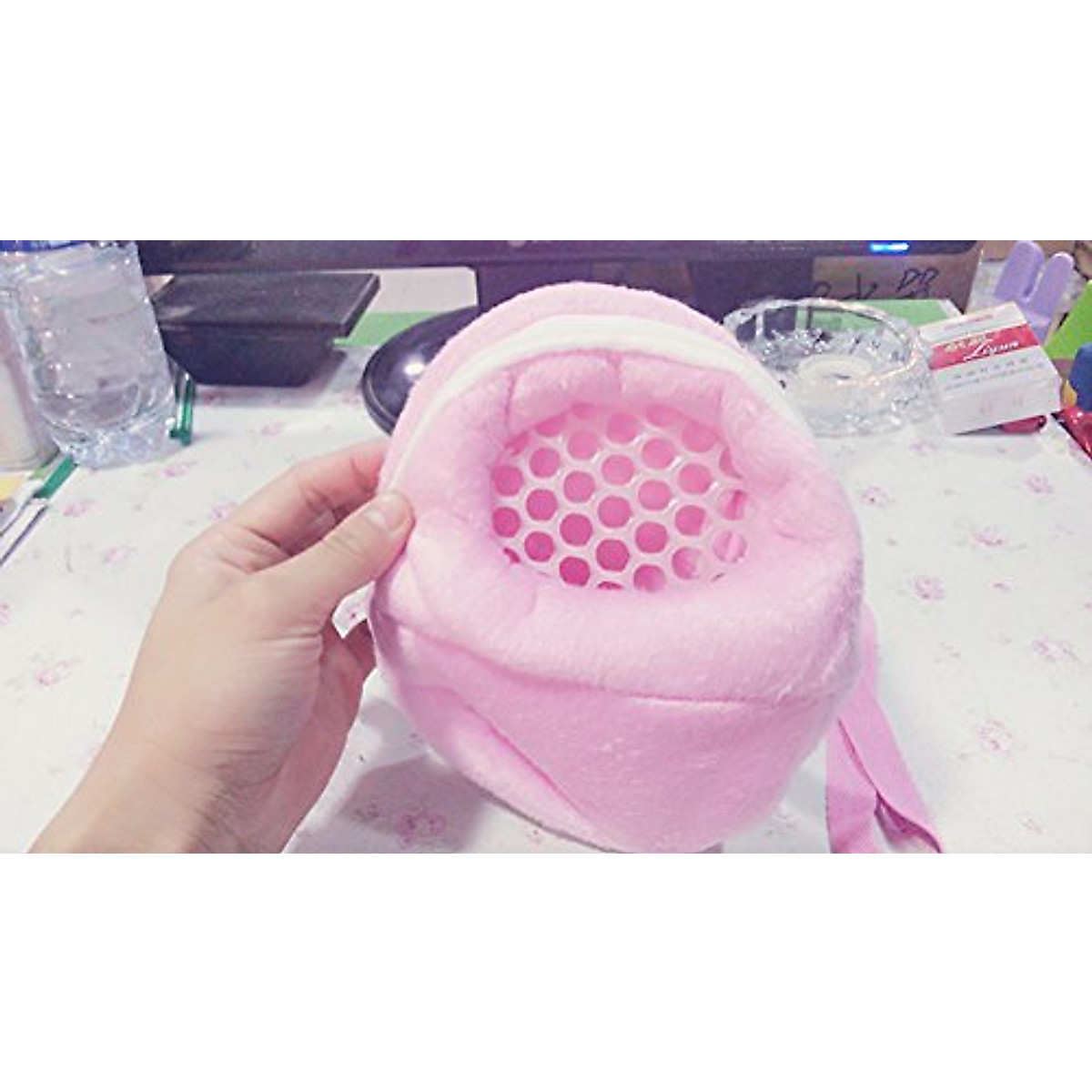 MARBOL Portable Hedgehog Hamster Sugar Glider-Rat Carrier Breathable Travel Shoulder Bags Backpack Pets Accessories (Large)