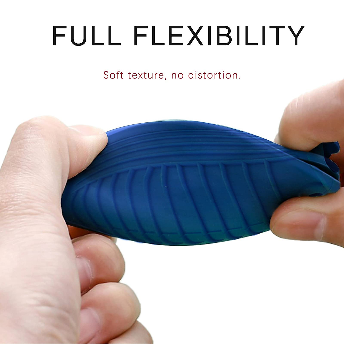 2 Pairs Cast Iron Pot Assist Handle Covers, Non Slip Pot Holders with High Heat Resistance for Griddles Casserole Metal Frying Pans Aluminum Cookware(Red and Blue)