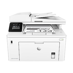 HP LaserJet Pro MFP M227fdw Wireless Monochrome All-in-One Printer with built-in Ethernet & 2-sided printing, works with Alexa (G3Q75A)