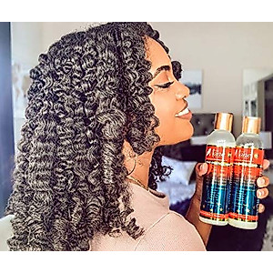 The Mane Choice A-maz-zon Hair Day | Gleaming Glow Conditioner & Locks Shampoo (Bundle)