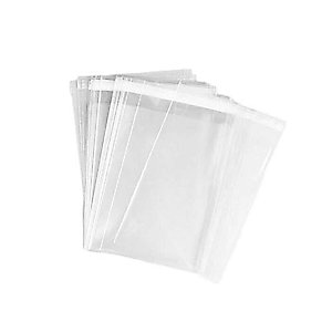 100Pcs 4.5" x 5.5" Clear Cello/cellophane Self-adhesive Sealing Treat Bags Gift Packing Supplies For Bakery Candle Cookie
