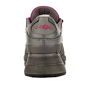 Z-CoiL Women's Freedom Slip Resistant Enclosed CoiL Leather Tennis Shoe (Pink, numeric_10)