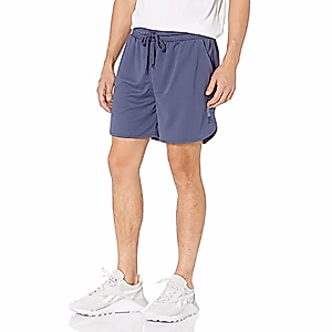 Spalding Men's Mesh Branded Short, Crown Blue, Small