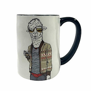 Hipster Animal Coffee Mugs 6pc 17.5 oz. by Signature Housewares