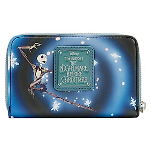 Loungefly Nightmare Before Christmas Final Frame Zip Around Wallet