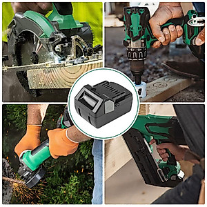 Fancy Buying [2 Pack] 6000mAh 18V Replacement Battery Compatible with Hitachi BSL1815X BSL1830C BSL1815S BSL1830 339782 330139 330557 Lithium-Ion Slide Style Battery