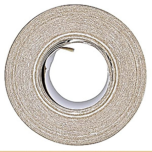 ABN Adhesive Sticky Back 220-Grit Sandpaper Roll 2-3/4in x 20 Yards Aluminum Oxide Golden Yellow Longboard Dura PSA