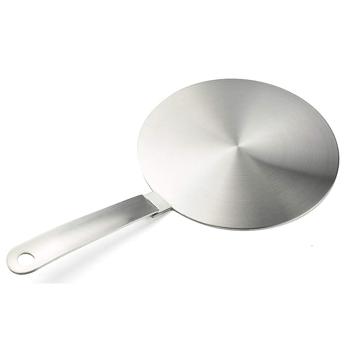 RUNZI Induction adapter, converter disc for induction cooking plate, heat diffusion plate with detachable handle and base, 20 cm………