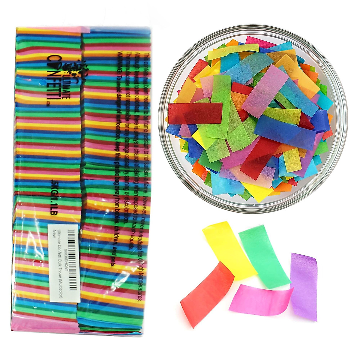 Ultimate Confetti Bulk Tissue (Multicolor)