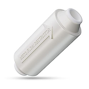 WECO Flow Restrictor with 1/4" EZ Push Connectors (1200 ml/min)