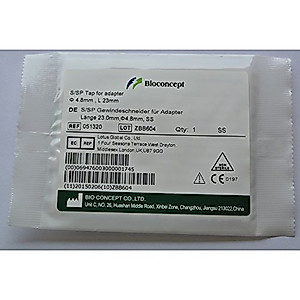 Bioconcept Straumann Compatible Dental Implants Instruments S/sp Adapter Tap,d4.8mm, Length 23.0mm