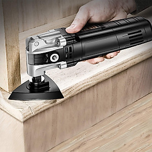 SING F LTD 1x Oscillating Multi-Tool Triangular Sanding Pad 90mm Hook & Loop Sanding Disc Pad Compatible with Dewalt Stanley Bosch Makita