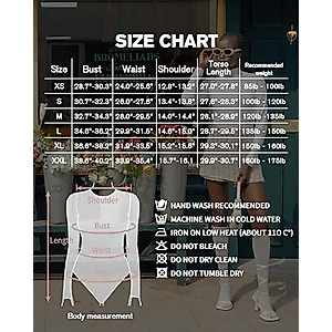 MANGOPOP Women's Mock Turtle Neck Long Sleeve Tops Bodysuit Jumpsuit (A Long Sleeve Black, Small)