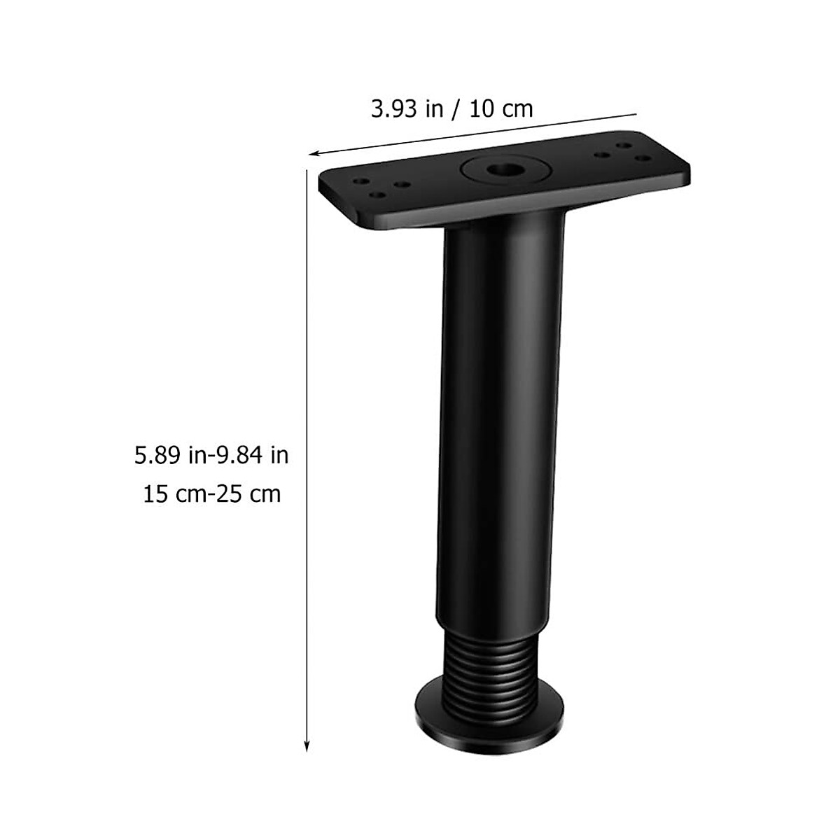 Luxshiny 2pcs Bed Support Frame Bed Support Legs Bed Frame Support Legs Wooden Bed Frame Bed Feet Bed Center Support Leg Bed Legs Bed Center Frame Feet Risers Sofa Replace