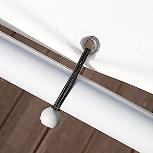 MeetLeisure 11.5FT x 11.5FT Pergola for Outdoor, Patio Pergola with Metal Frame and Top Canopy, Backyard Sun Shelter with Sun Shade on Top, Pergola with Sturdy Structure for Lawn, White