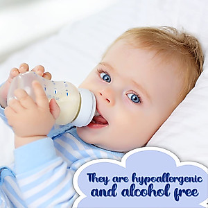 Baby Wipes, Baby Soft Sensitive 8 Flip top packs (512 Wipes Total).