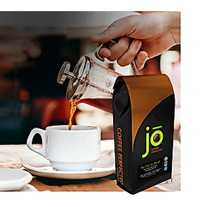 NO FUN JO DECAF: 12 oz, Organic Decaf Ground Coffee, Swiss Water Process, Fair Trade Certified, Medium Dark Roast, 100% Arabica Coffee, USDA Certified Organic, NON-GMO, Chemical & Gluten Free