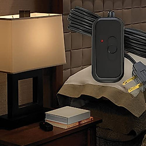 Lutron Credenza Plug-In Dimmer for Incandescent and Halogen with Locator Light, TT-300NLH-WH, White