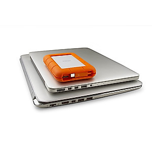 LaCie Rugged 1TB Thunderbolt and USB 3.0 Portable Hard Drive (LAC9000488)