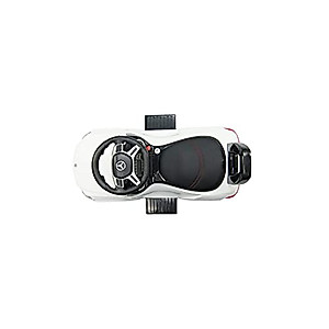 Best Ride On Cars 4 in 1 Mercedes Battery Powered Push Car, White, Large