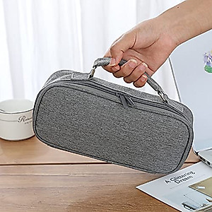 Pencil Case Pen Pouch Bag - Large Capacity Pencil Case School Organizer; Double Zipper Storage Bag; Big Pencil Pouch for School Office College School Student Teen Kids