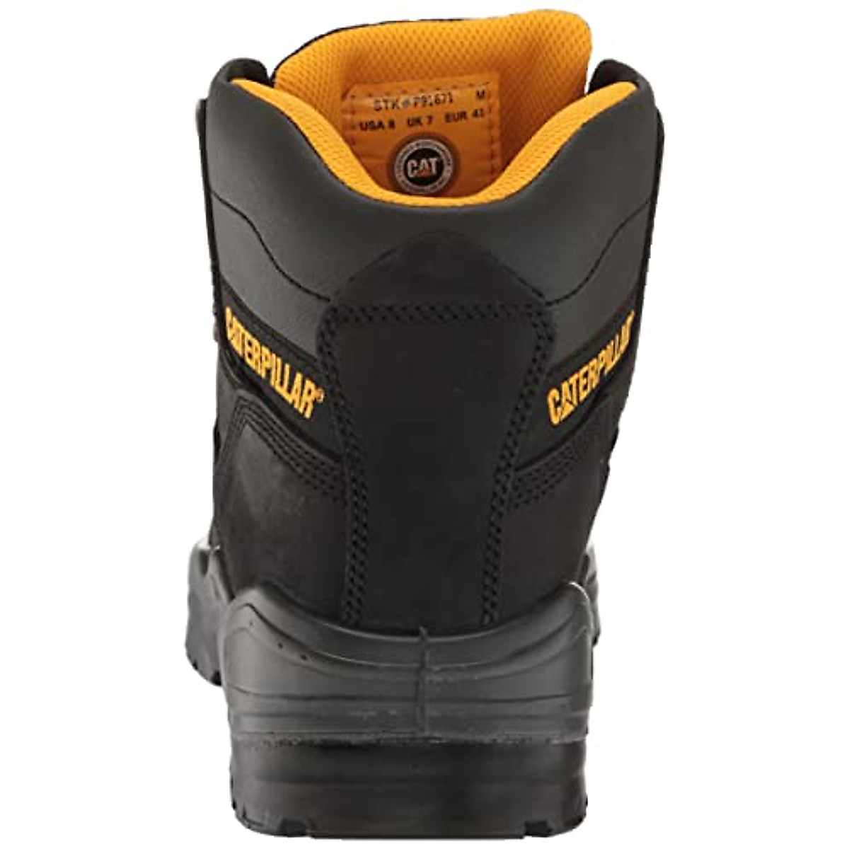 Cat Footwear Men's Striver Steel Toe Industrial Boot, BLACK, 7