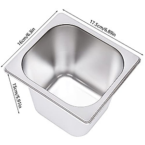 Electric Commercial Food Soup Warmer 4 Pans Canteen Buffet Steam Heater Stainless Steel with Temperature Control, Buffet Food Warmer for Catering and Restaurants Use