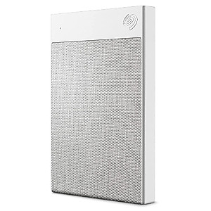Seagate Backup Plus Ultra Touch HDD 1TB External Hard Drive – White USB-C USB 3.0, (STHH1000402 (Renewed)