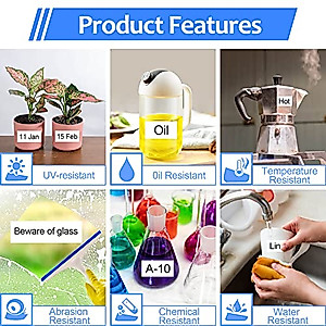 USUPERINK 10 Pack Compatible for Brother P-Touch Label Maker Tape TZe-251 TZe251 TZ-251 TZ251 24mm 0.94 1 Inch Black on White Laminated TZe TZ Tape for PT-D600 PT-D600VP PT-P700 P750W P950NW P710BT