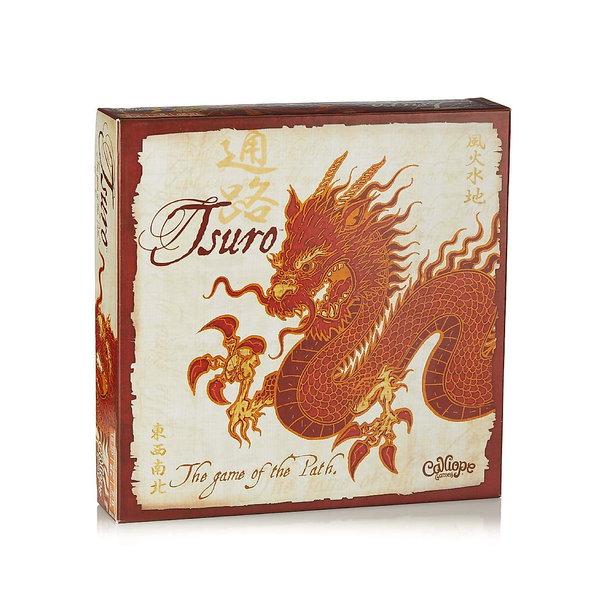 Calliope Tsuro - The Game of The Path - A Family Strategy Board Game For Adults and Kids 2-8 Players Ages 8 & Up