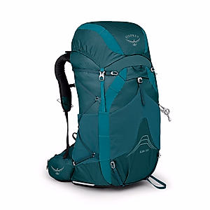 Osprey Eja 58 Women's Ultralight Backpacking Backpack, Deep Teal, X-Small/Small