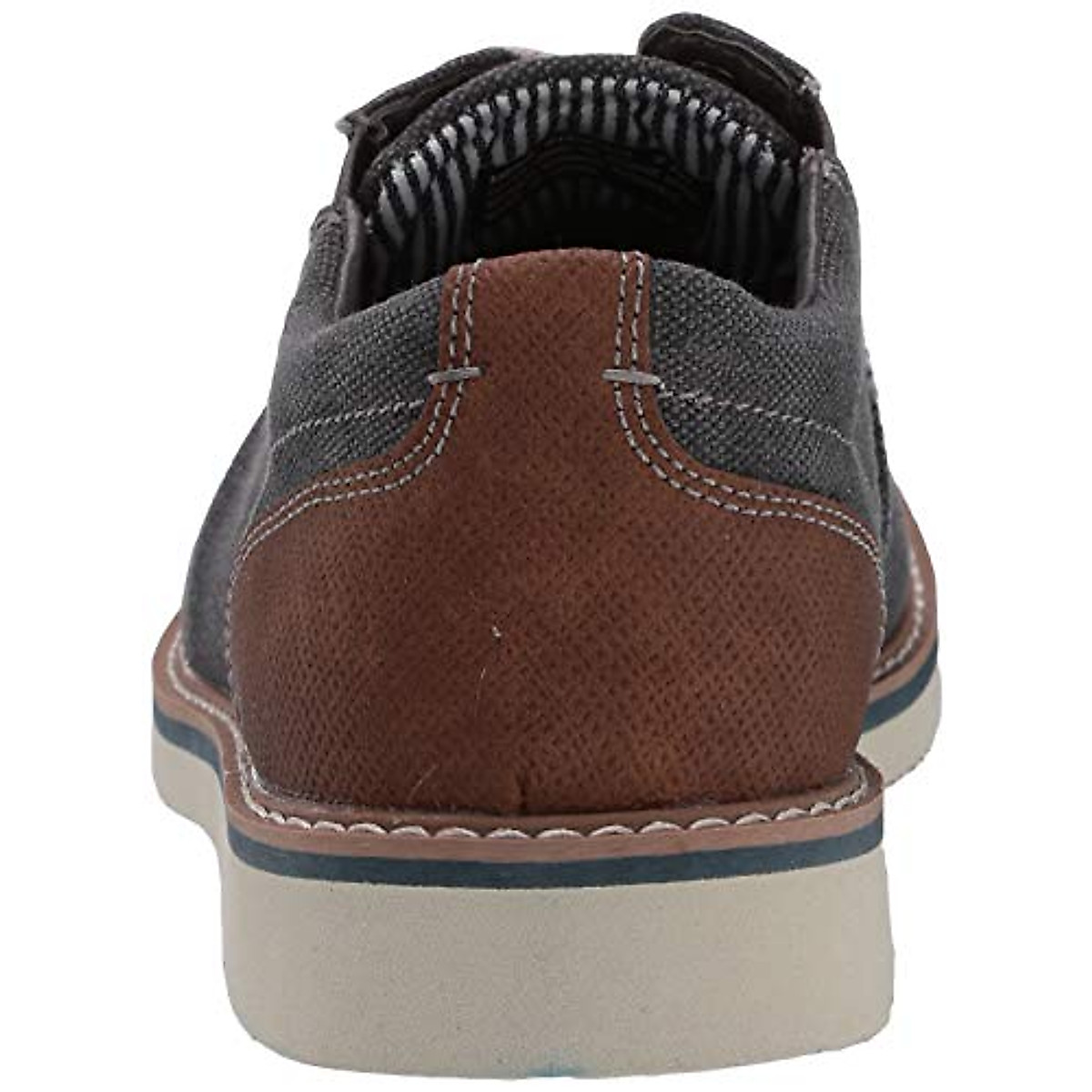 Nunn Bush Men's Barklay Canvas Plain Toe Oxford Lace Up, Gunmetal,11 W US