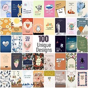 Mr. Pen- Encouragement Cards, 100 pcs, Inspirational Cards, Motivational Cards, Inspirational Note Cards, Motivational Quote Cards, Kindness Cards, Inspirational Quote Cards, Christmas Gift