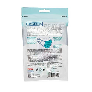 Dr. Talbot's Disposable Kid's Face Mask for Personal Health, Girl 2-5 Years, Prints May Vary, 10 Count