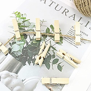 Natural Wooden Clothespins Colorful Spring Wooden Clips Beach Craft Decoration Wedding Clips Party G6H6 Clip Towel