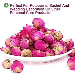 Plant Gift Peony Ball (Paeonia lactiflora) Pink Fragrance Ball Natural Dried Peony Flowers, Herbs Accessories Decorations, Chinese Peony Tea, Peonies Tea 50G/1.76oz