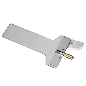 304 Stainless Steel Noodle Knife Cut Dough Shaving Cutter Kitchen Noodle Restaurants Cutting Accessories(Copper wheel)