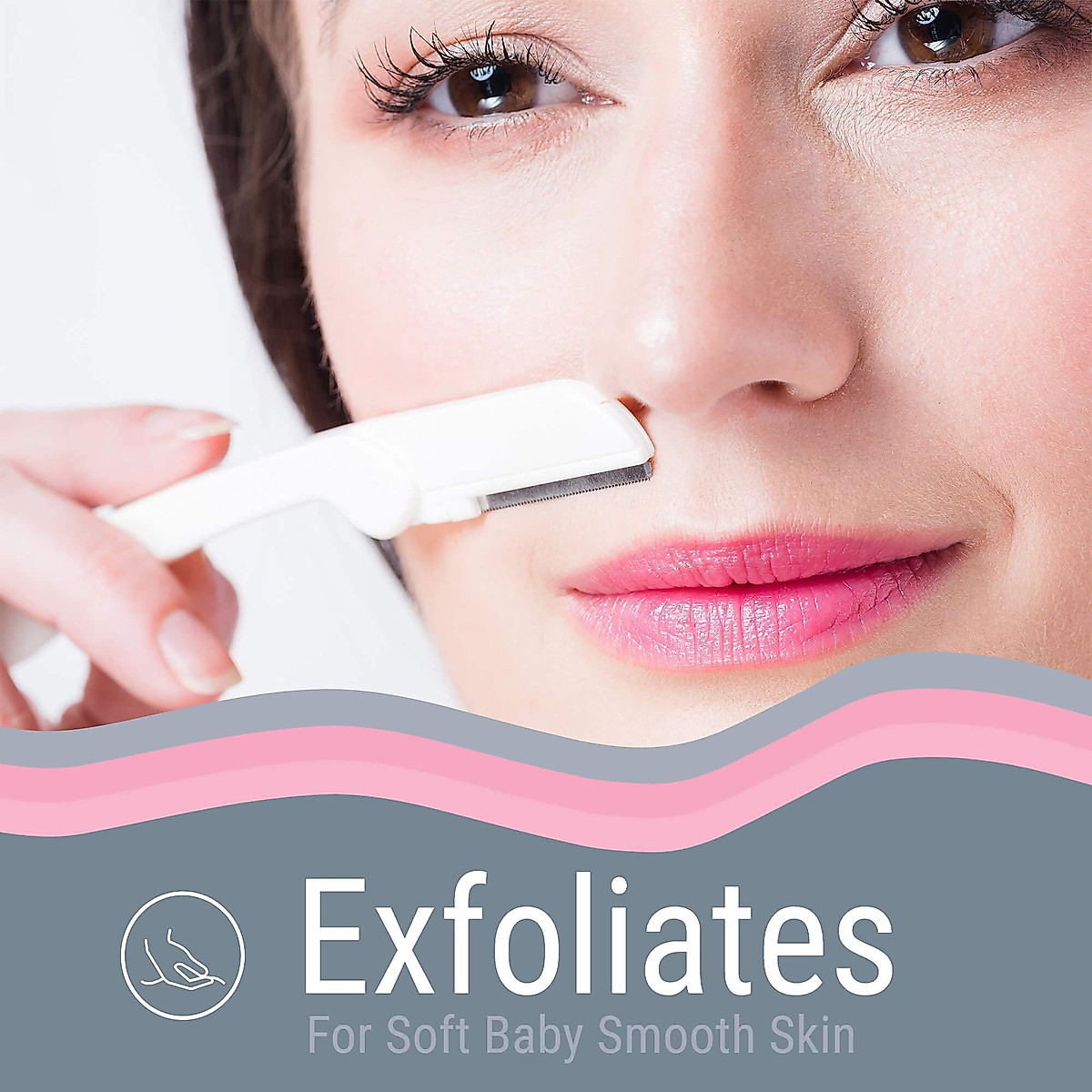 Dermaplaning Tool (9 Count) – Easy to Use Dermaplane Razor For Face – Practical Hair Remover Blade for Eyebrows and Peach Fuzz – Facial Shaver for Women That Helps Exfoliate and Smooth the Skin