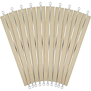 10 Pieces Impulse Sealer Heating Element Service Spare Repair Parts Kit Heat Seal Strips Replacement Elements (200 mm)